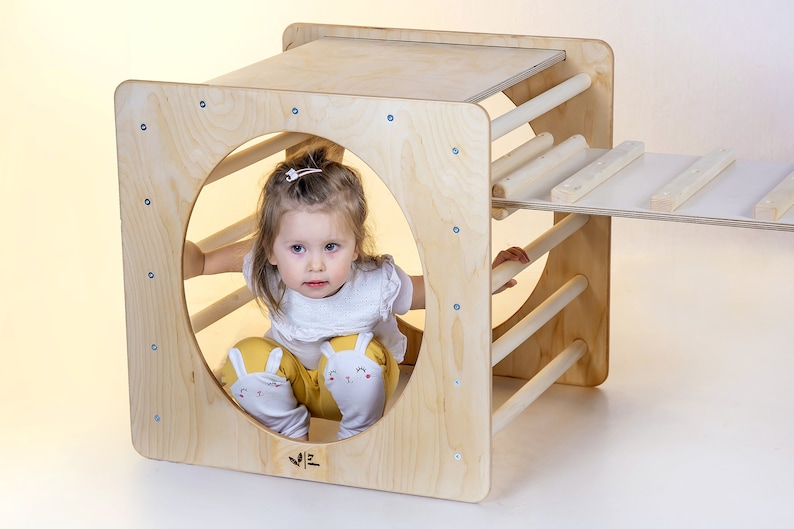 Double Climbing Cube Set, Montessori Climber, Indoor Playground - Etsy