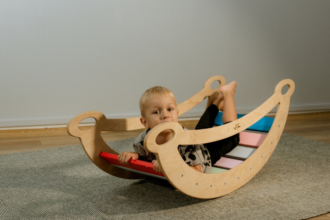 Rocker, Rocking Arch, Arch Rocker, Wooden Rocker, Montessori Toys ...
