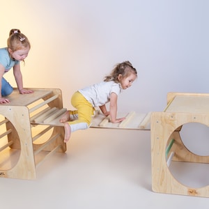 Double Climbig Cube Set, Climbing Frame, Transformale Climbing Cube ...