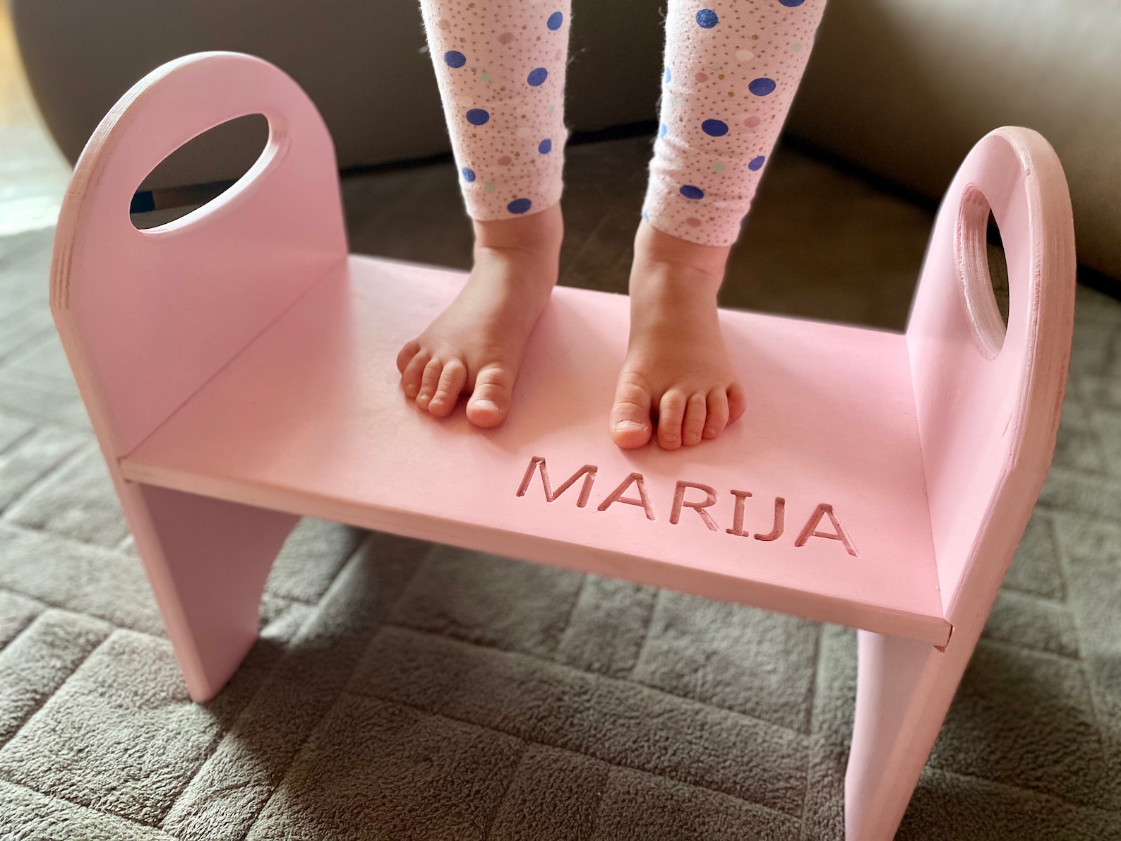 Personalized Step Stool for Toddler Colored Chair Present - Etsy
