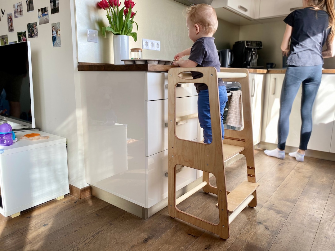 Kitchen, Helper Tower, Learning Tower, Montessori Helper Tower, Toddler ...