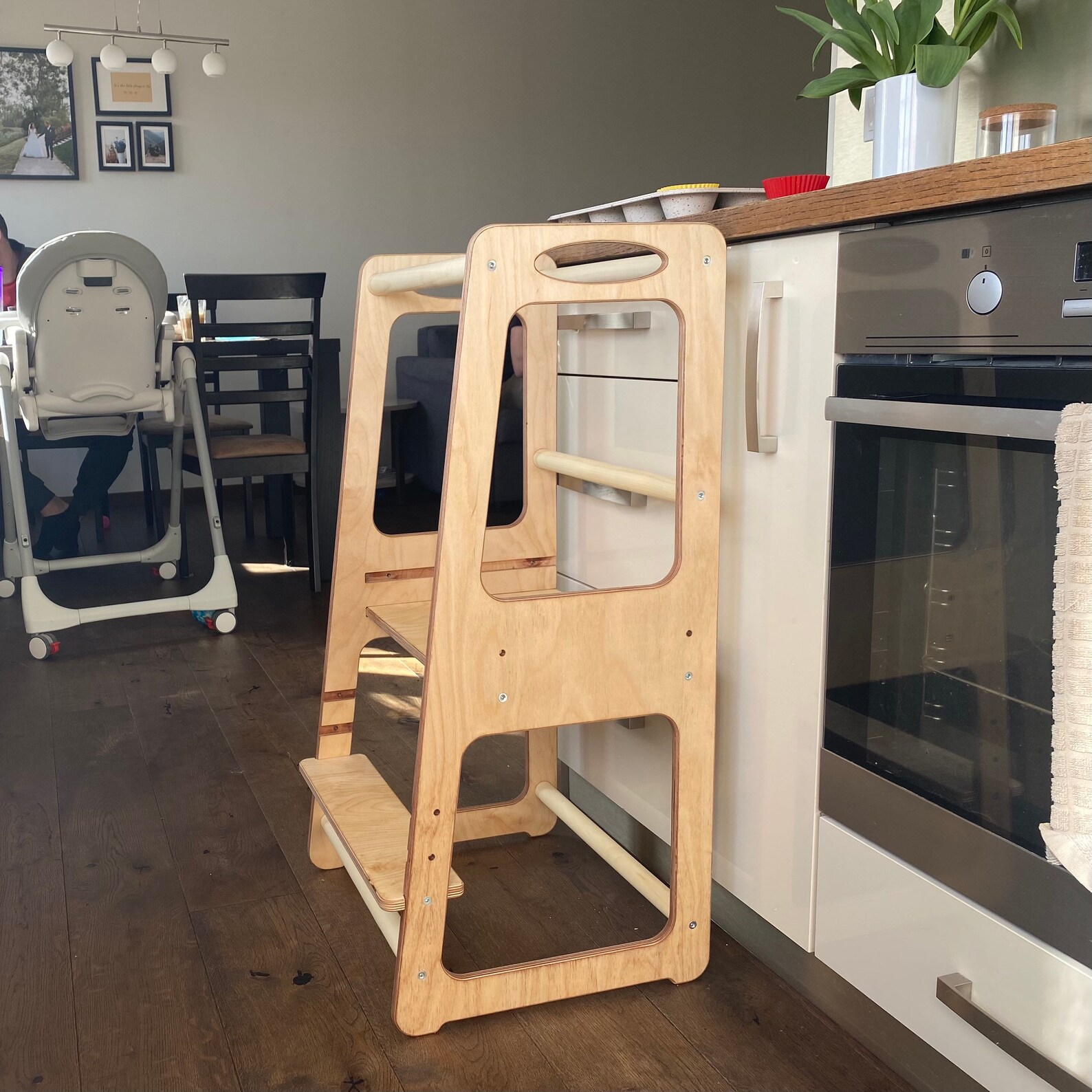 Kitchen Helper Tower Learning Tower Montessori Helper Tower - Etsy