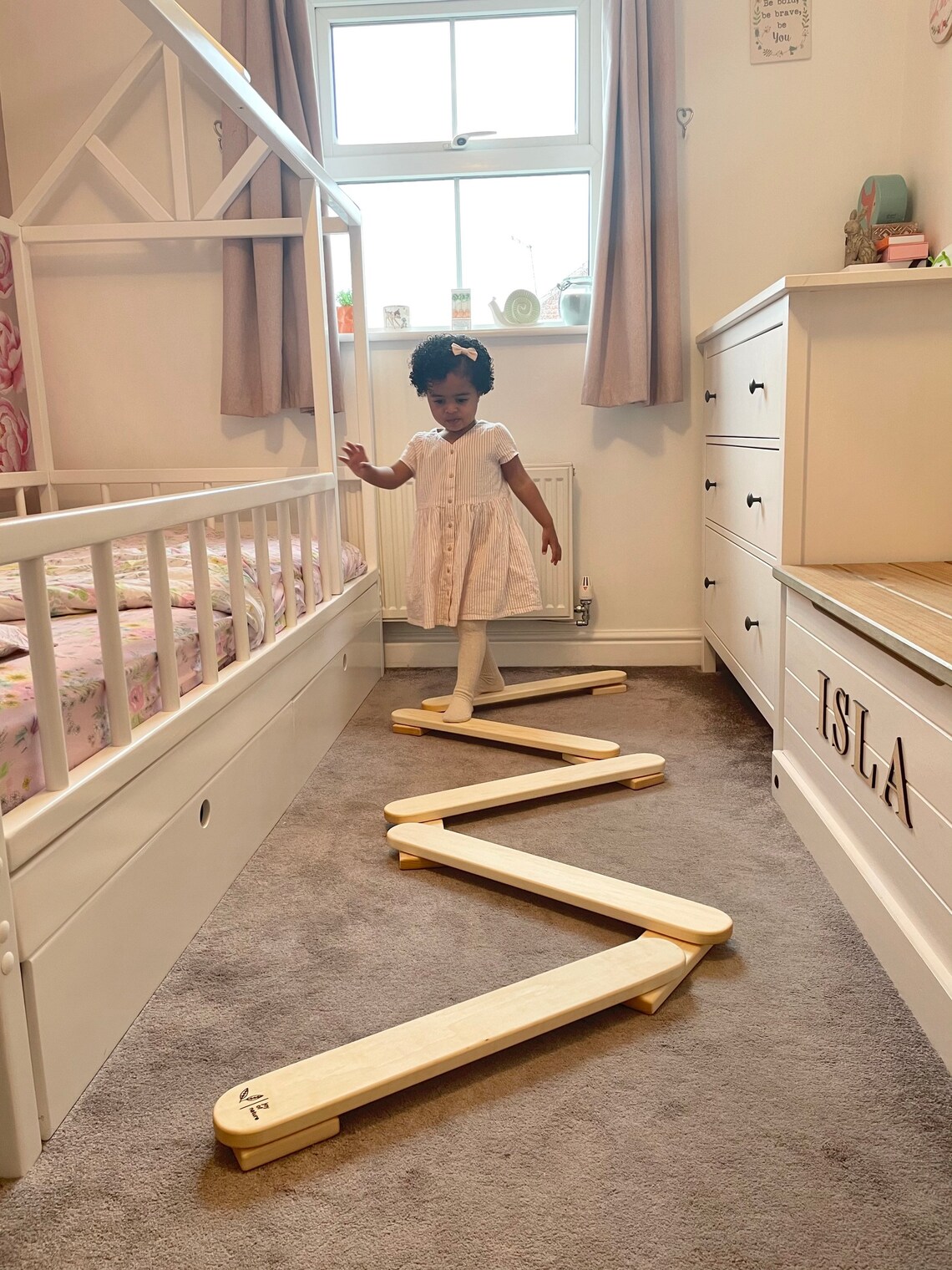 FREE DELIVERY Balance Beam Set Children Low Beam for Kids | Etsy Canada