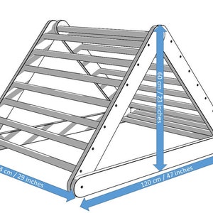 Climbing Triangle,faltbare Klettergerst, Foldable, Indoor for Toddler, Indoor Jungle Gym ...