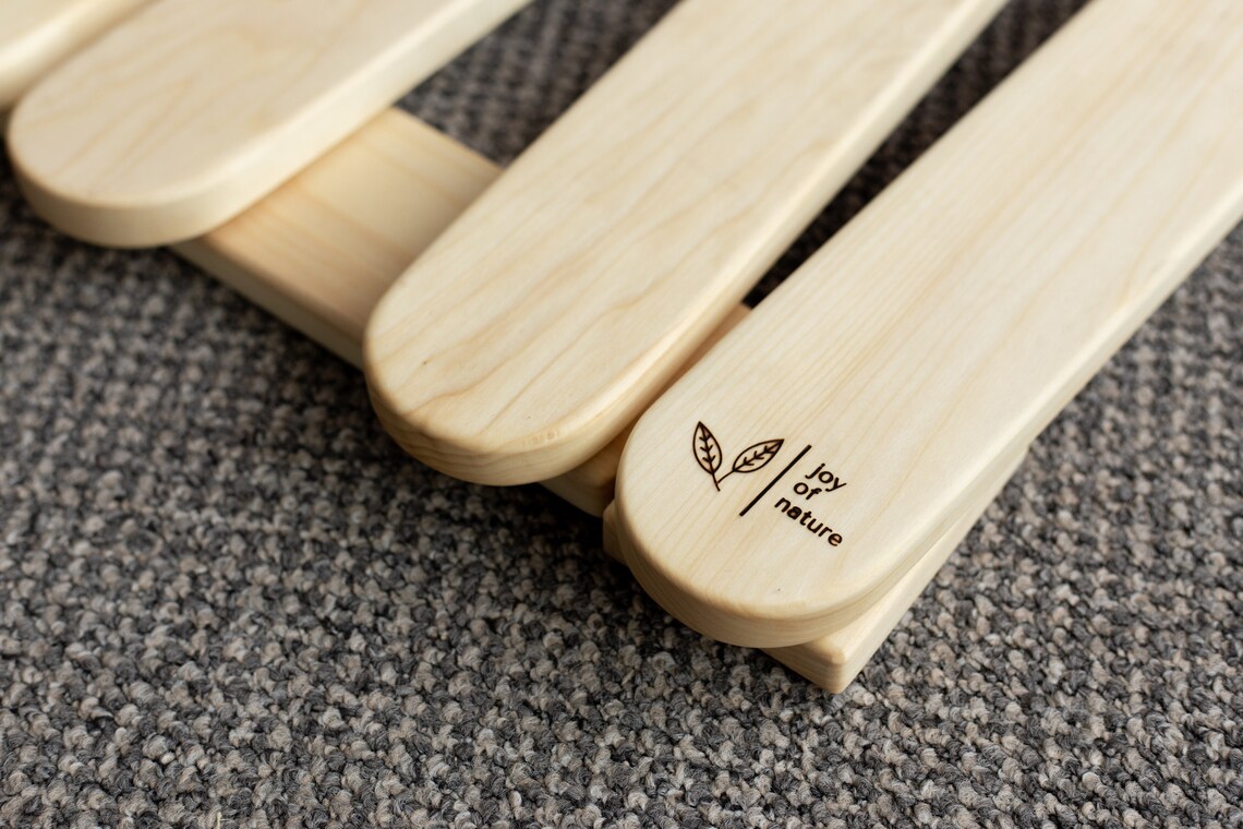 Balance Beam Set Gym for Kids Montessori Toy Wooden Balance - Etsy