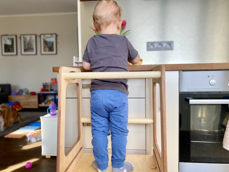 Kitchen Helper Tower Learning Tower Montessori Helper Tower - Etsy