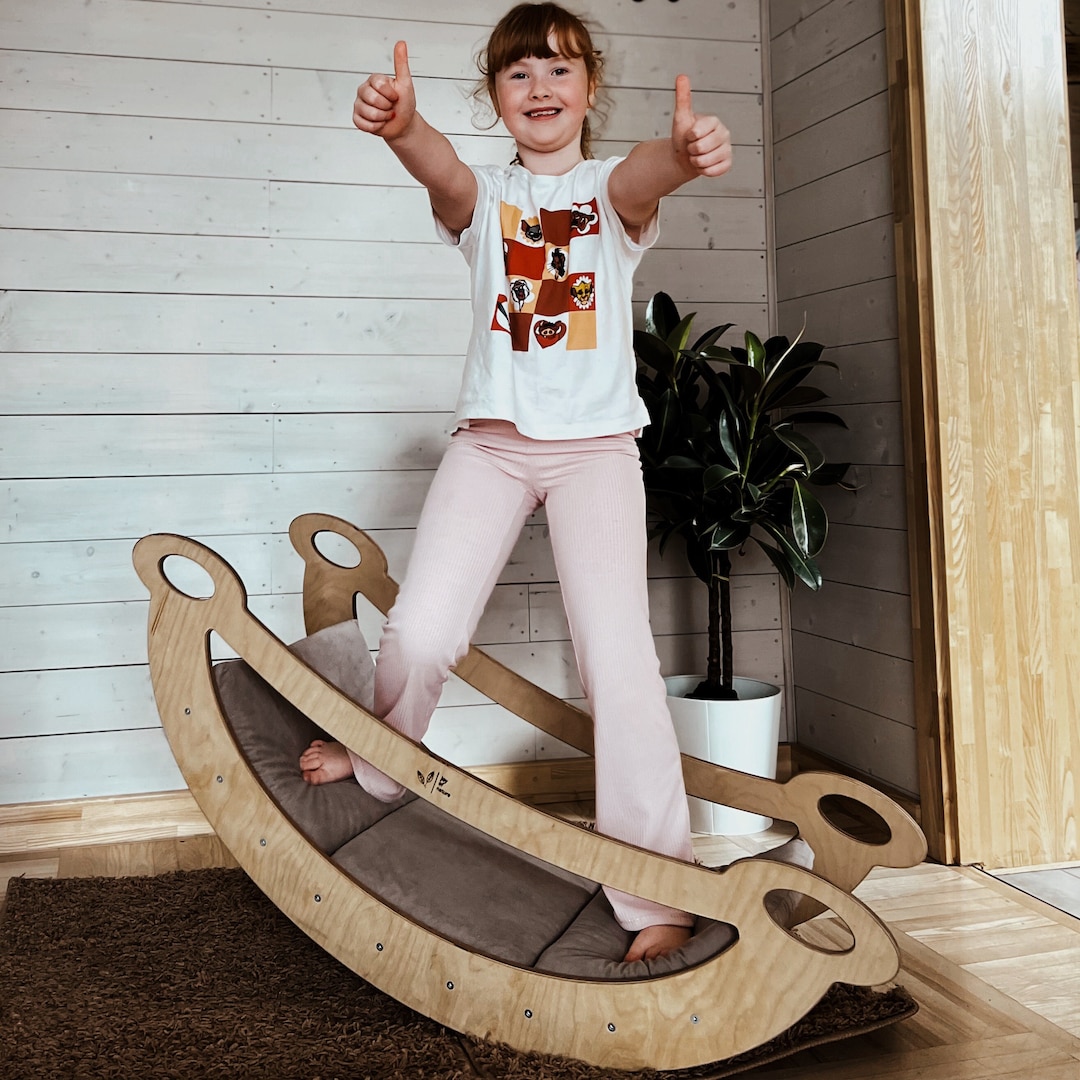 ROCKER Rocking Arch With Pillow Arch Rocker Wooden Rocker - Etsy