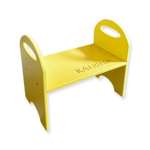 FREE DELIVERY, Step Stool, Personalized Stool for Toddler, Present for ...