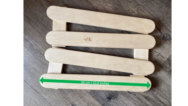 Balance Beam Set Gym for Kids Montessori Toy Wooden Balance - Etsy