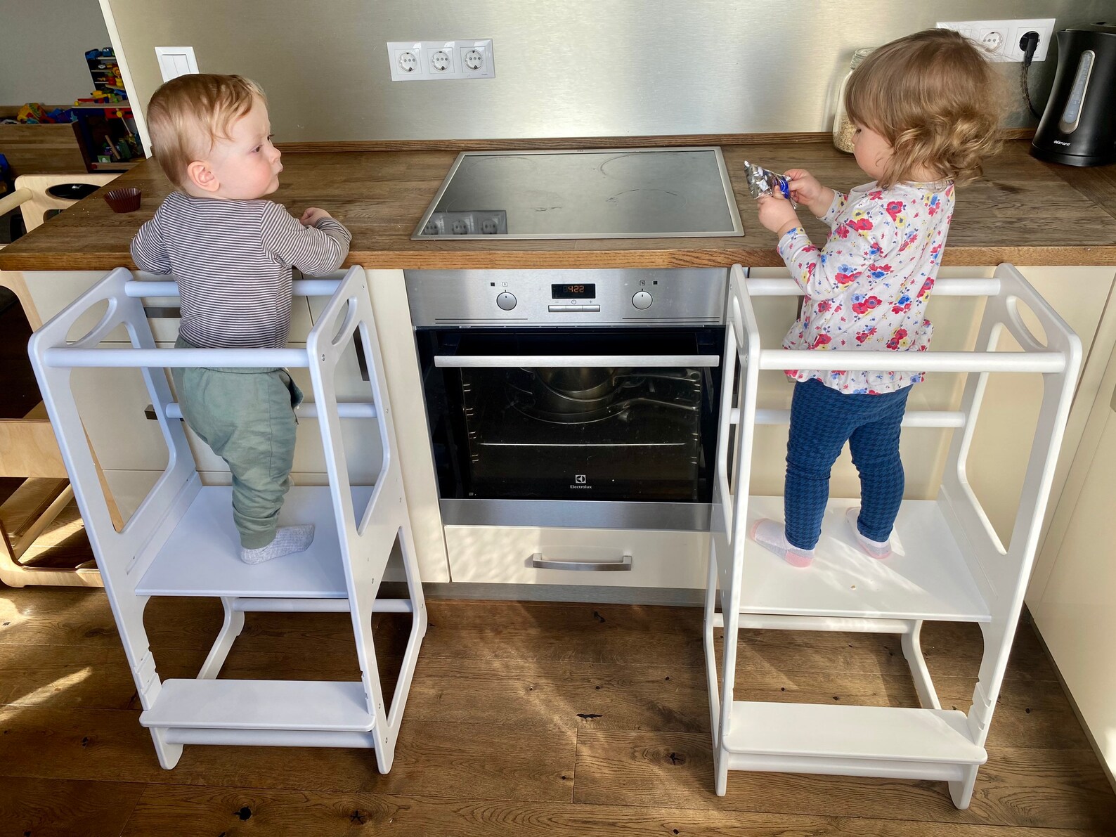 Kitchen Helper Tower Montessori Tower Toddler Tower Kid - Etsy