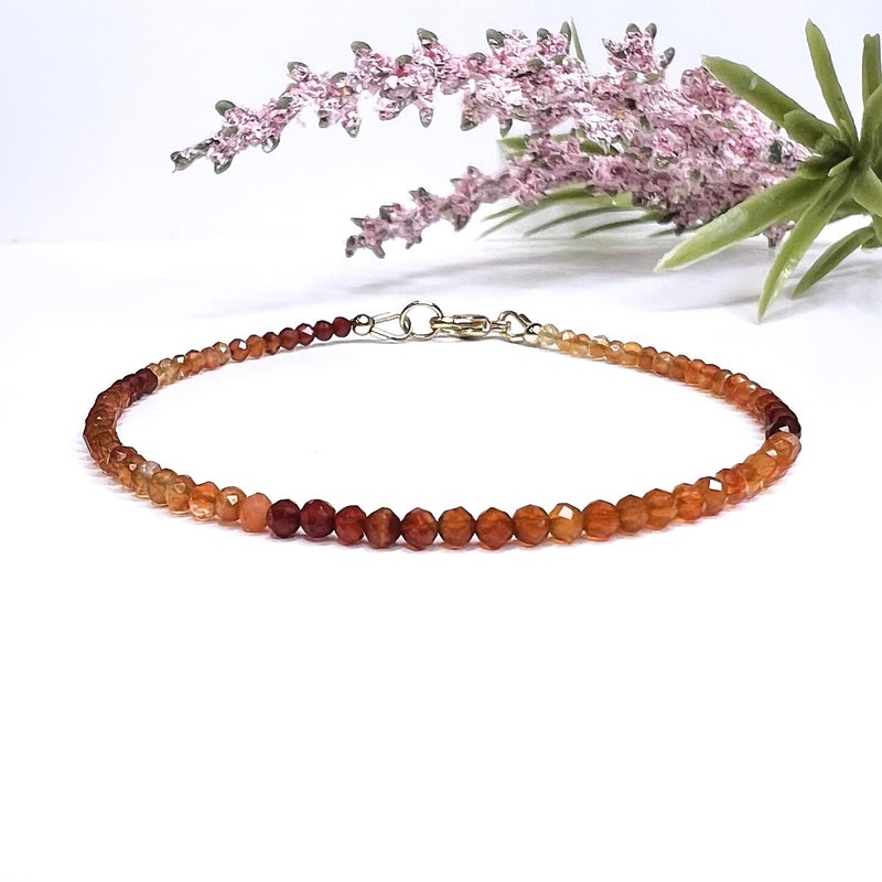 Carnelian Bracelet - Etsy