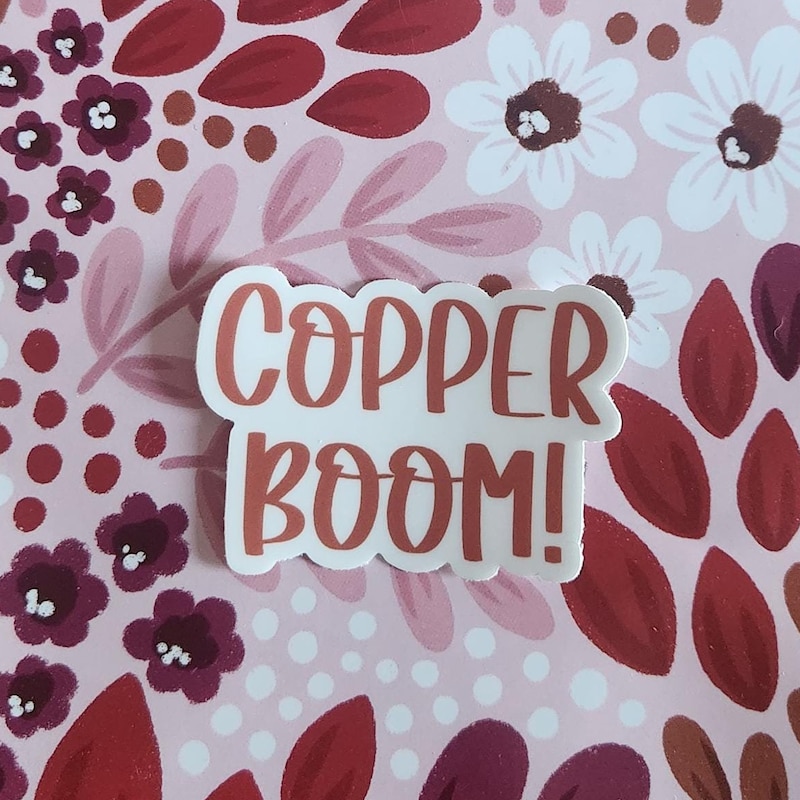 Copper Stickers - Etsy