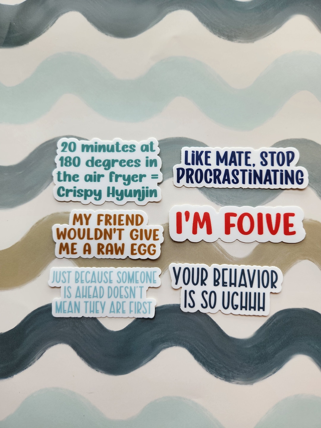 Stray Kids Sayings Waterproof Stickers - Etsy