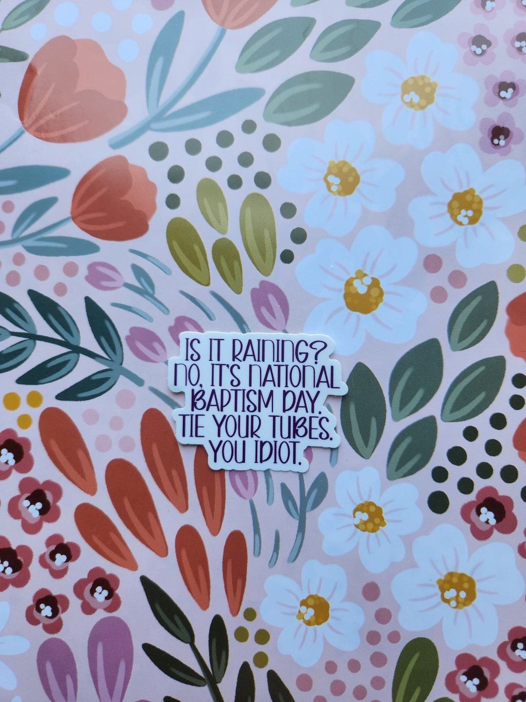 Gilmore Girls Inspired Sticker: National Baptism Day Vinyl Decal - Etsy