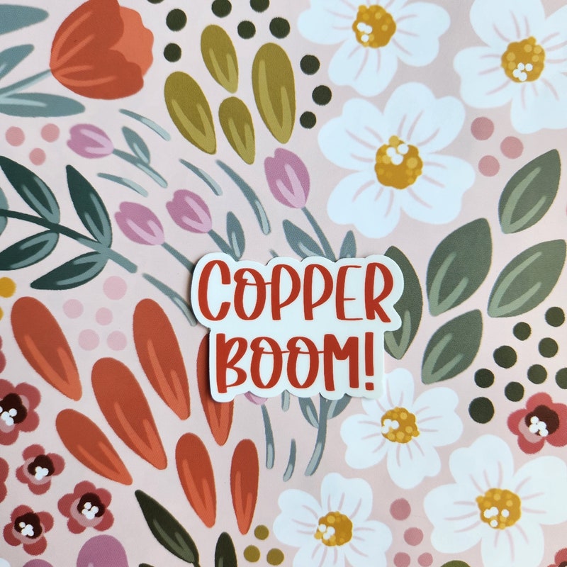 Copper Stickers - Etsy