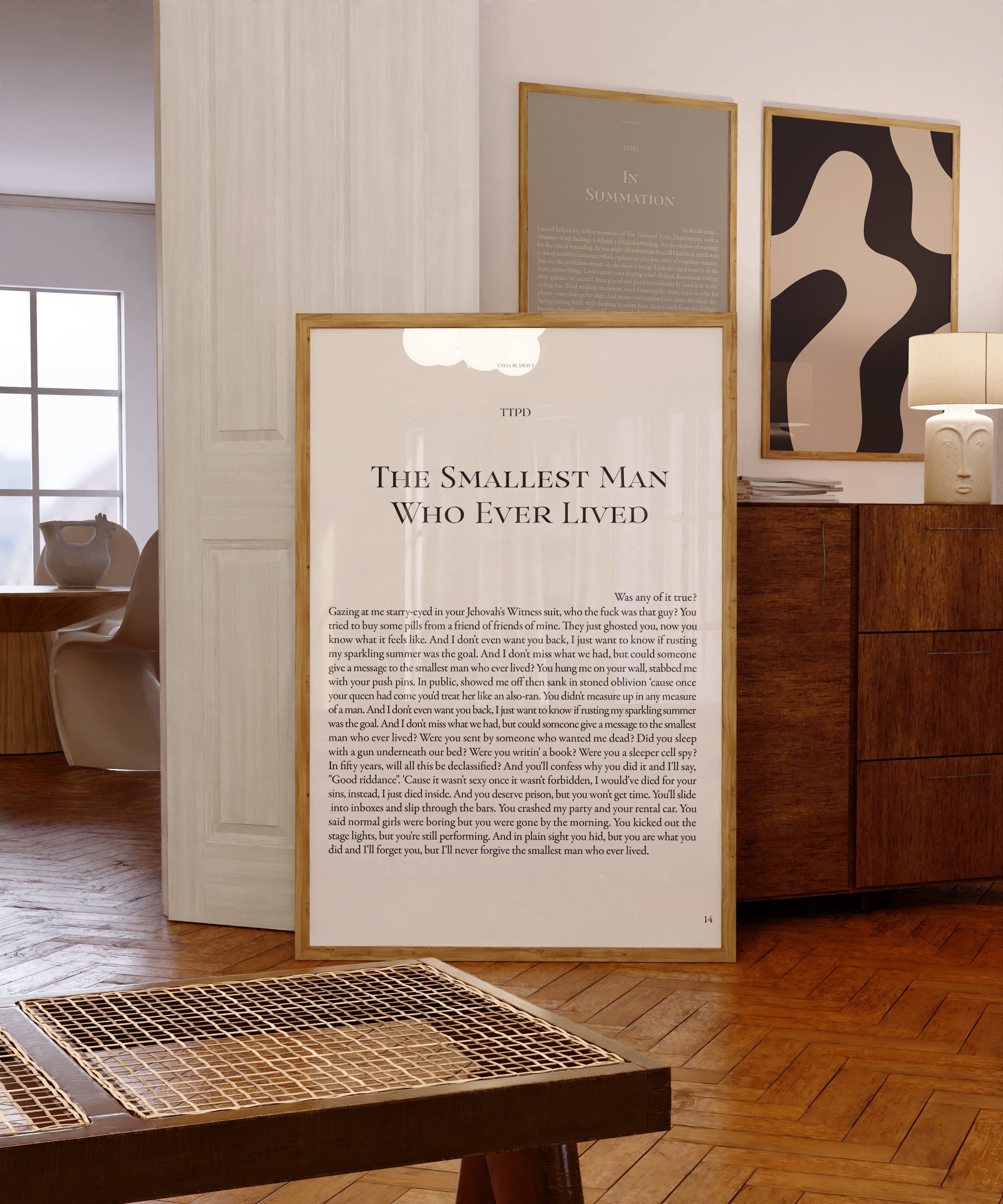 The Smallest Man Who Ever Lived Lyrics | TTPD | Taylor Swift Digital ...