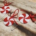 Fused Glass Peppermint Ornament, Candy Ornaments Christmas Tree ...