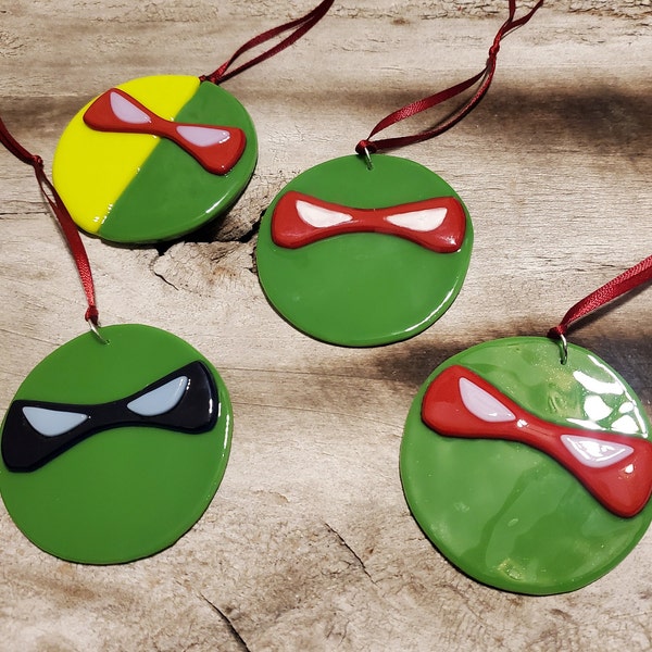 Teenage Mutant Ninja Turtle Tree Ornament - Etsy