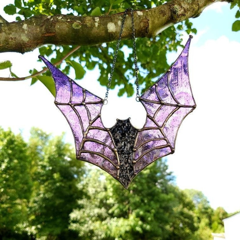 Bat Suncatcher - Etsy