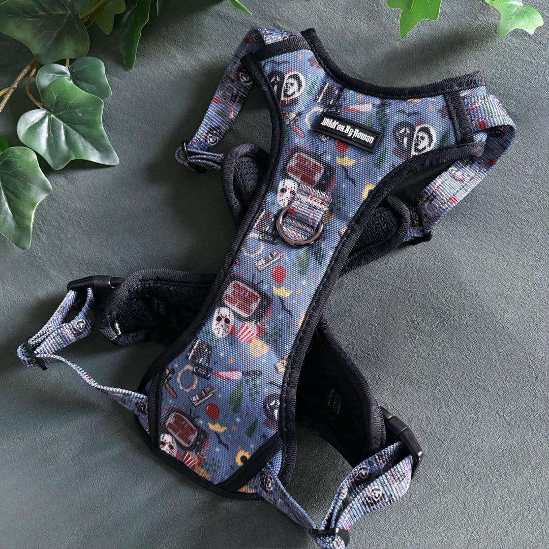 Pet Harness - Horror - Dogs - Cats - Spooky - Gift - Accessories - Etsy