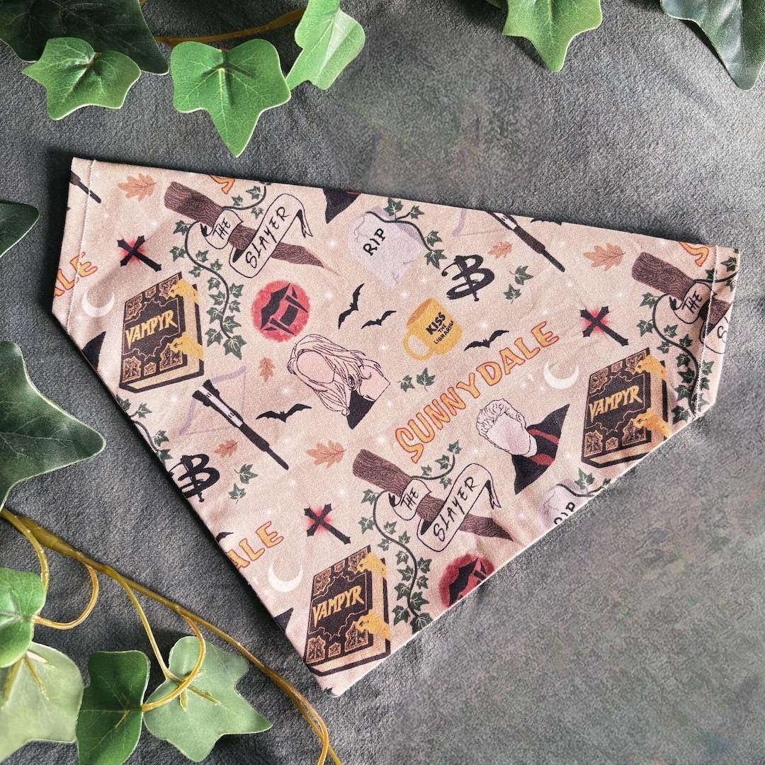 Buffy the Vampire Slayer - Pet Bandana - Pet Accessories - Dog - Cat - Etsy