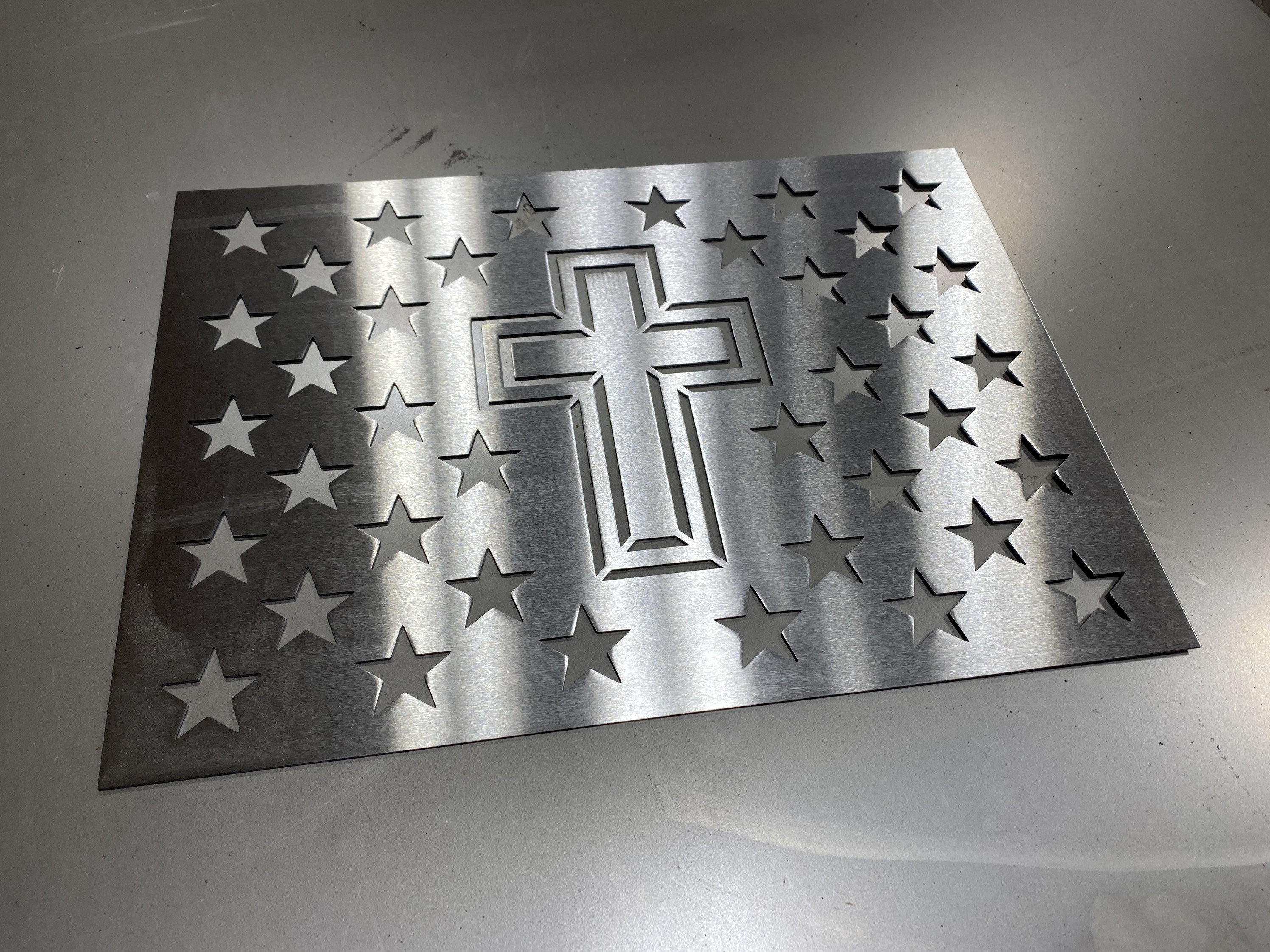 Wood Cross Stencils