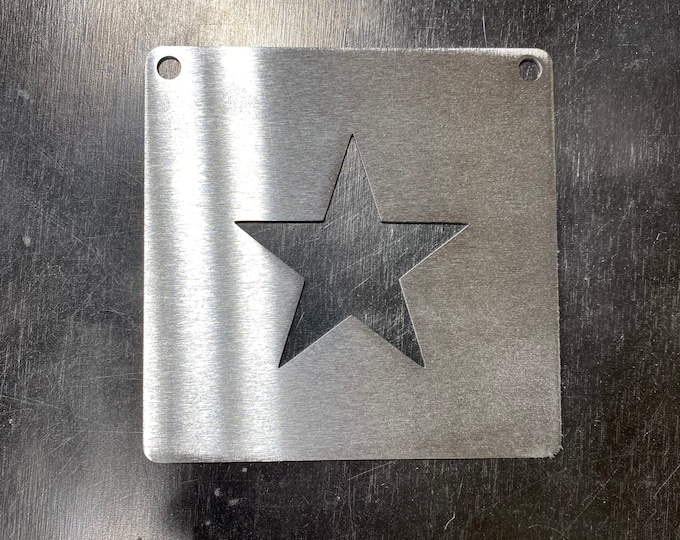 Metal Star Stencil for Wood American Flags, Metal Star Router Stencil ...