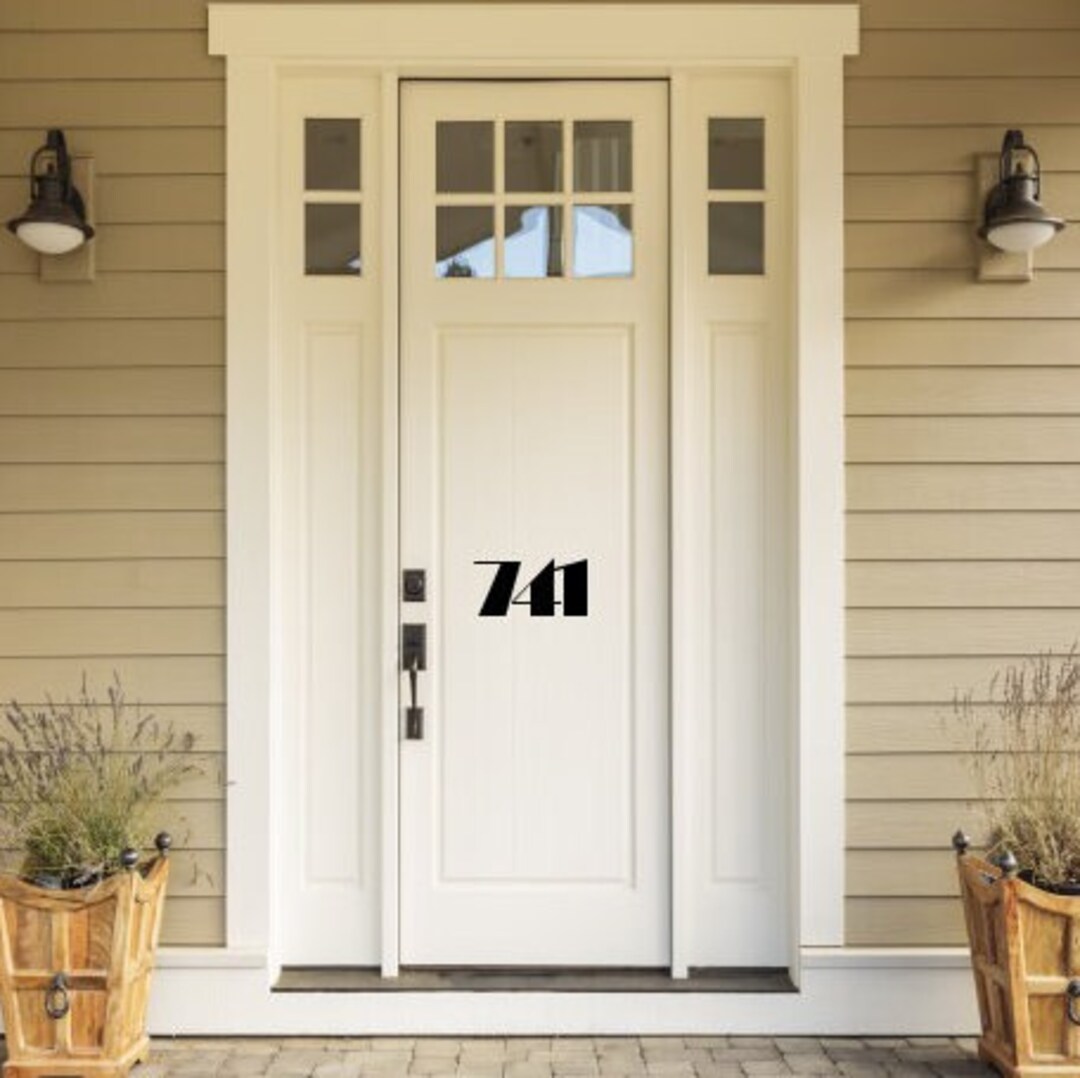 Metal House Numbers, Modern House Numbers, Metal Numbers, Front Porch ...