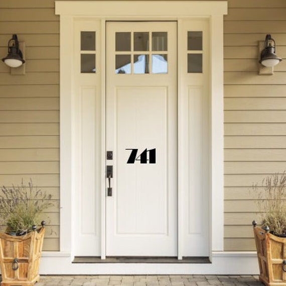 Metal House Numbers Modern House Numbers Metal Numbers - Etsy