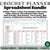 Crochet Planning Spreadsheet Bundle | Google Sheets | Crochet Inventory ...