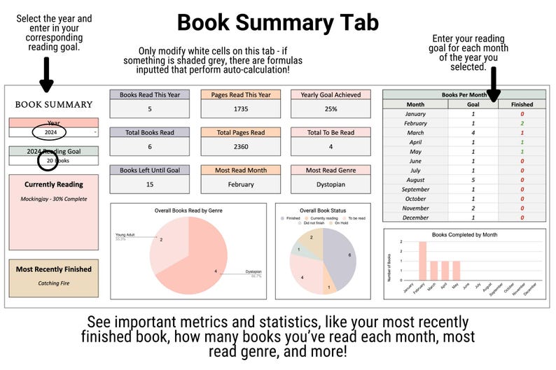 Entertainment Tracker Spreadsheet: Movie, Show, Book, Music, Google ...
