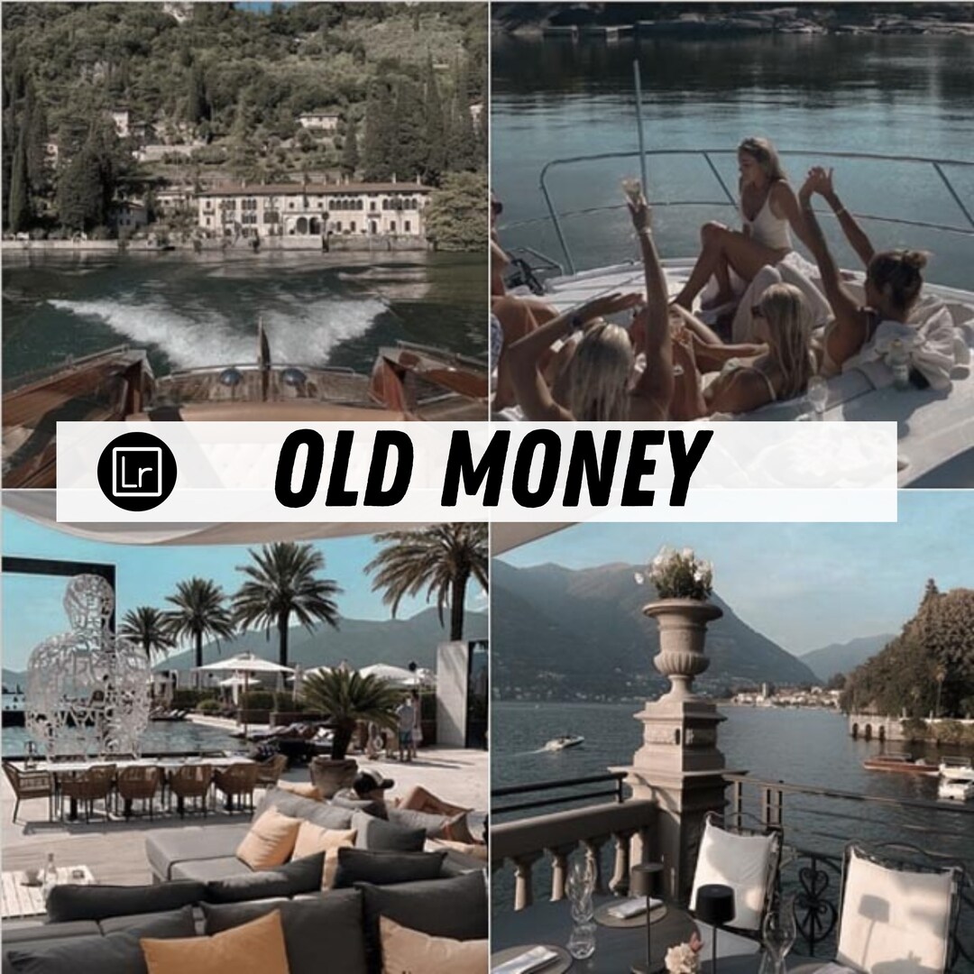 Old Money Aesthetic Pinterest Instagram Lightroom Preset, LR Vintage ...