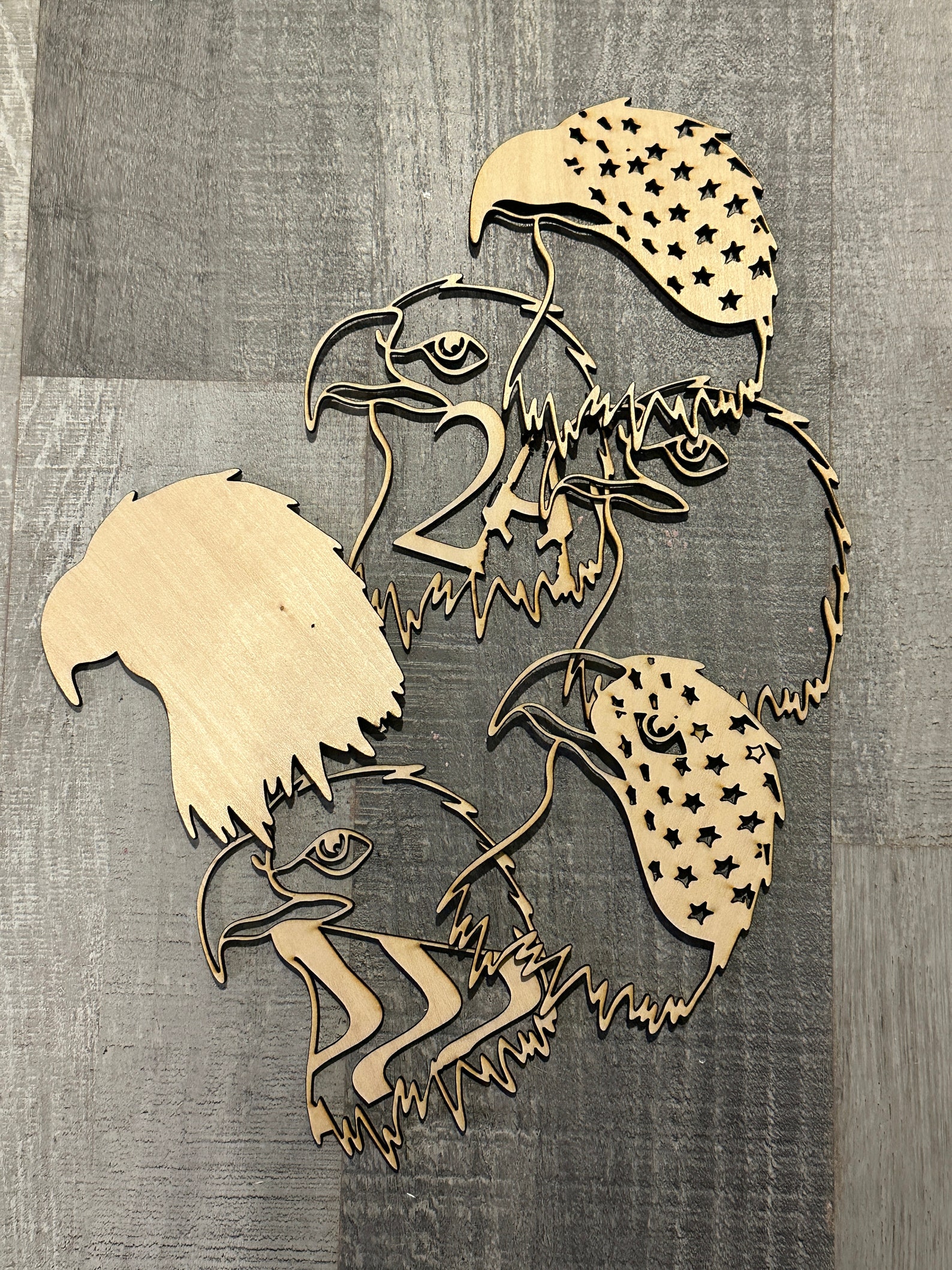 Eagle American Flag SVG Laser, Eagle American Flag With 2A SVG, Eagle ...