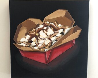 Poutine Painting - Etsy