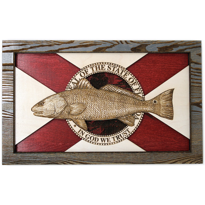 Redfish Wood Art - Etsy