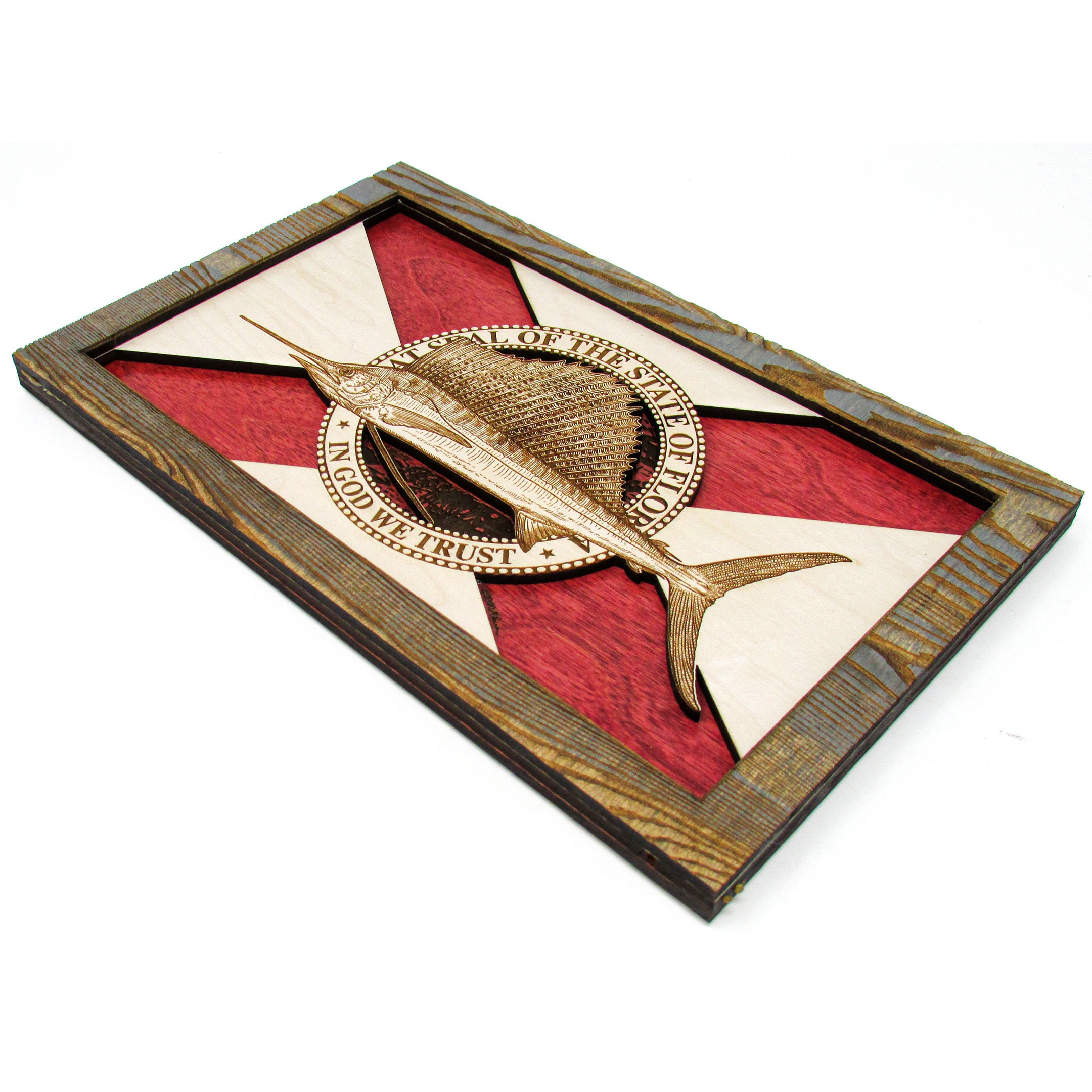 Sailfish Florida Flag Art - Etsy