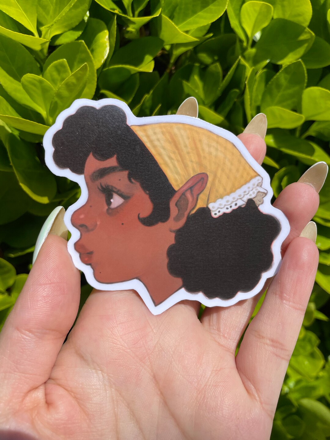 Cottage Core Elf Die-cut Sticker - Etsy