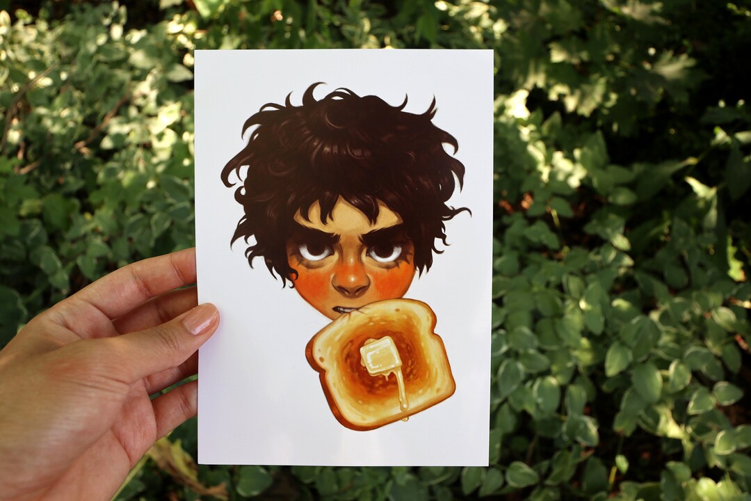 Bread Boy Mini Print - Etsy
