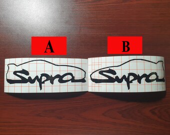 Toyota Supra Vinyl - Etsy