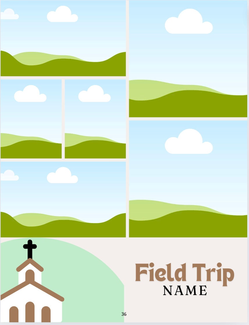 Customizable Yearbook Canva Template - 56 Pages, 26 Spreads, Canva ...