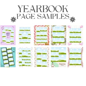 Customizable Yearbook Canva Template - 56 Pages, 26 Spreads, Canva ...