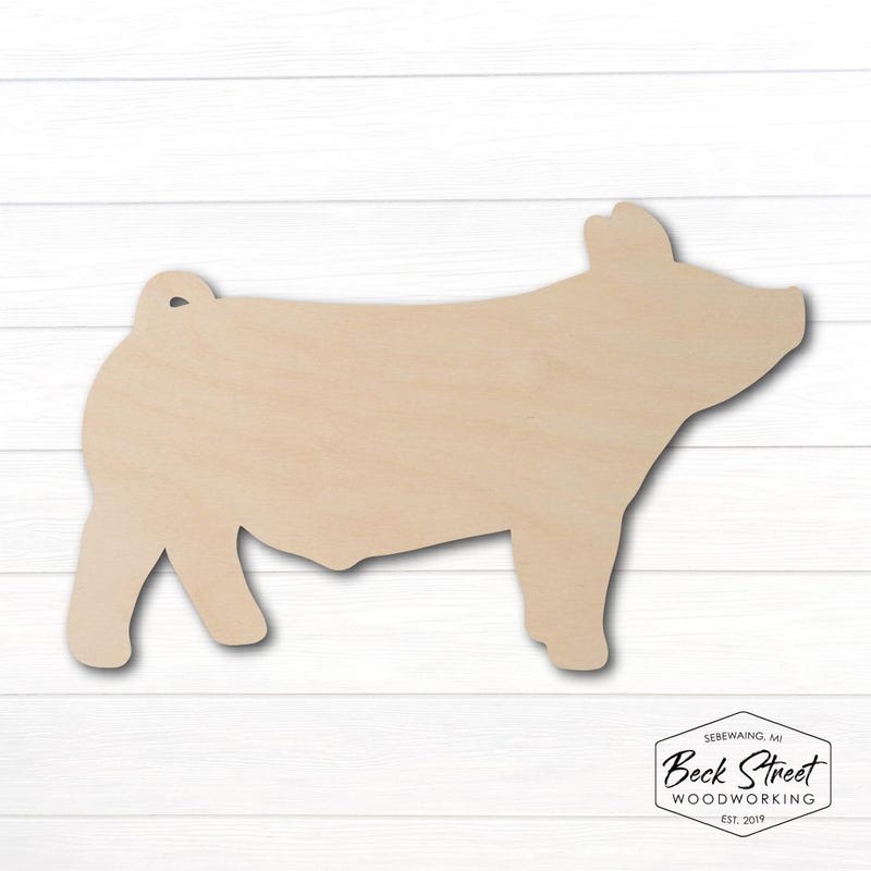 Pig Cutout - Etsy