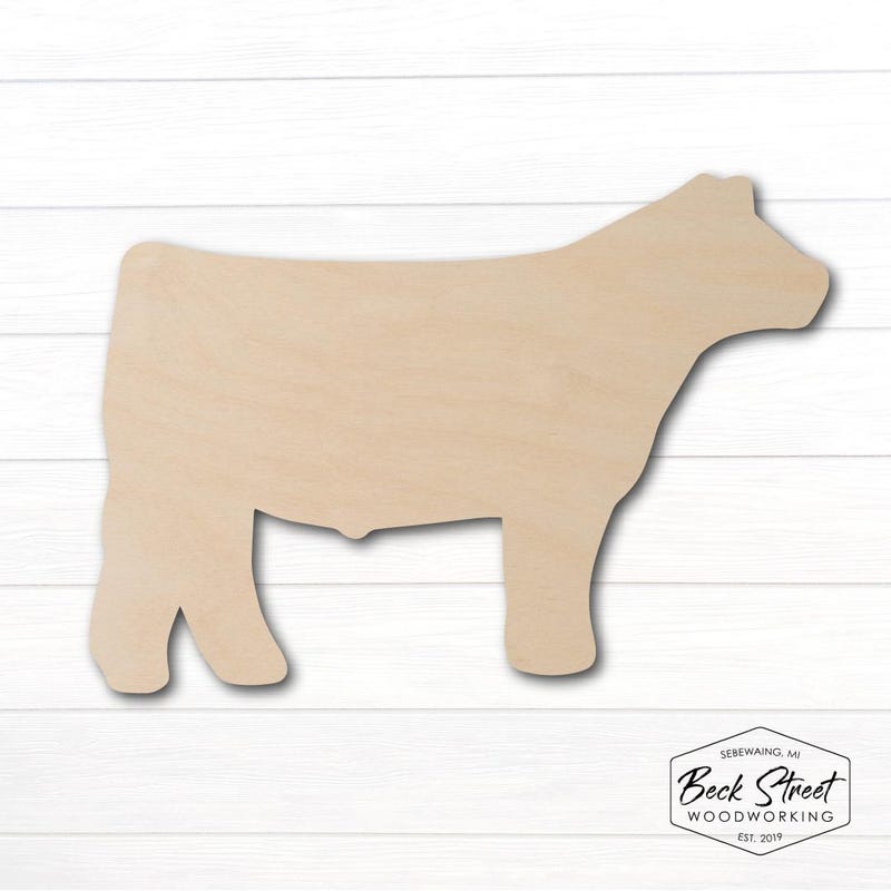 Highland Cow Wood Cutout Pattern - Etsy