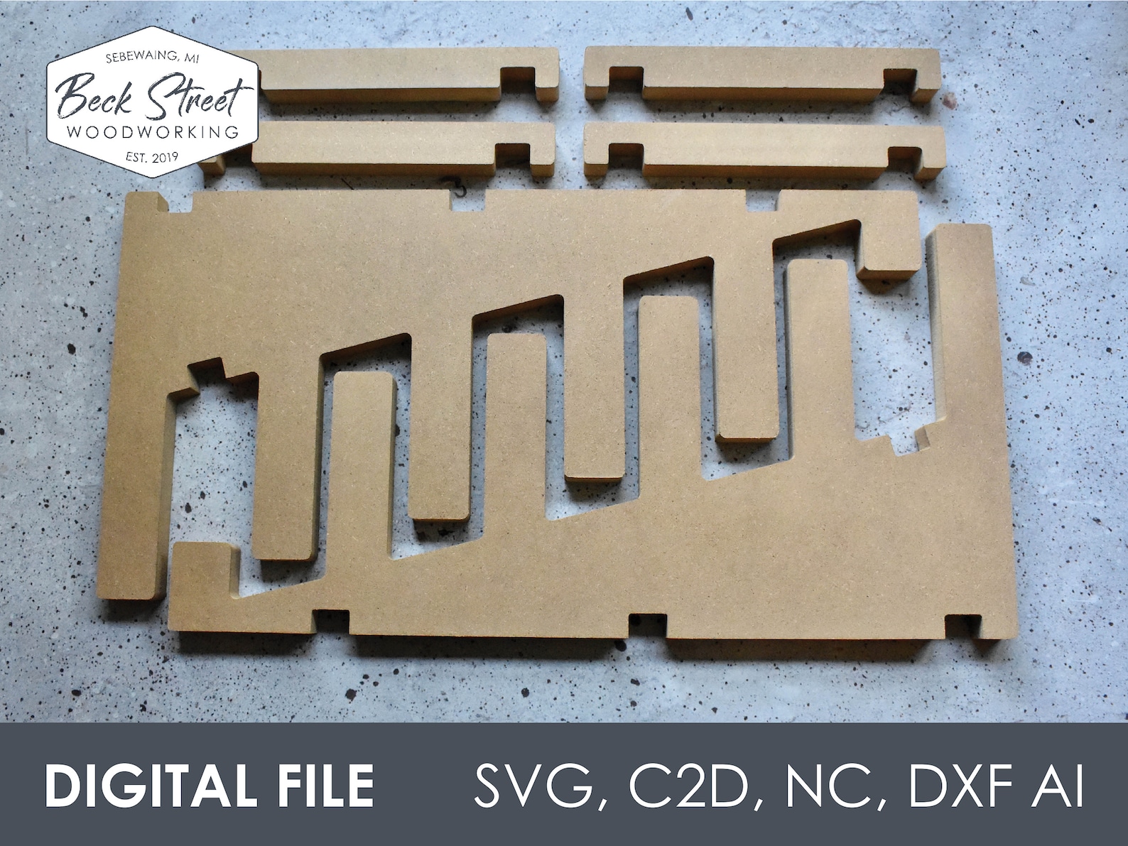 Cutting Board Display Stand Digital File Bundle, CNC, Digital Download ...