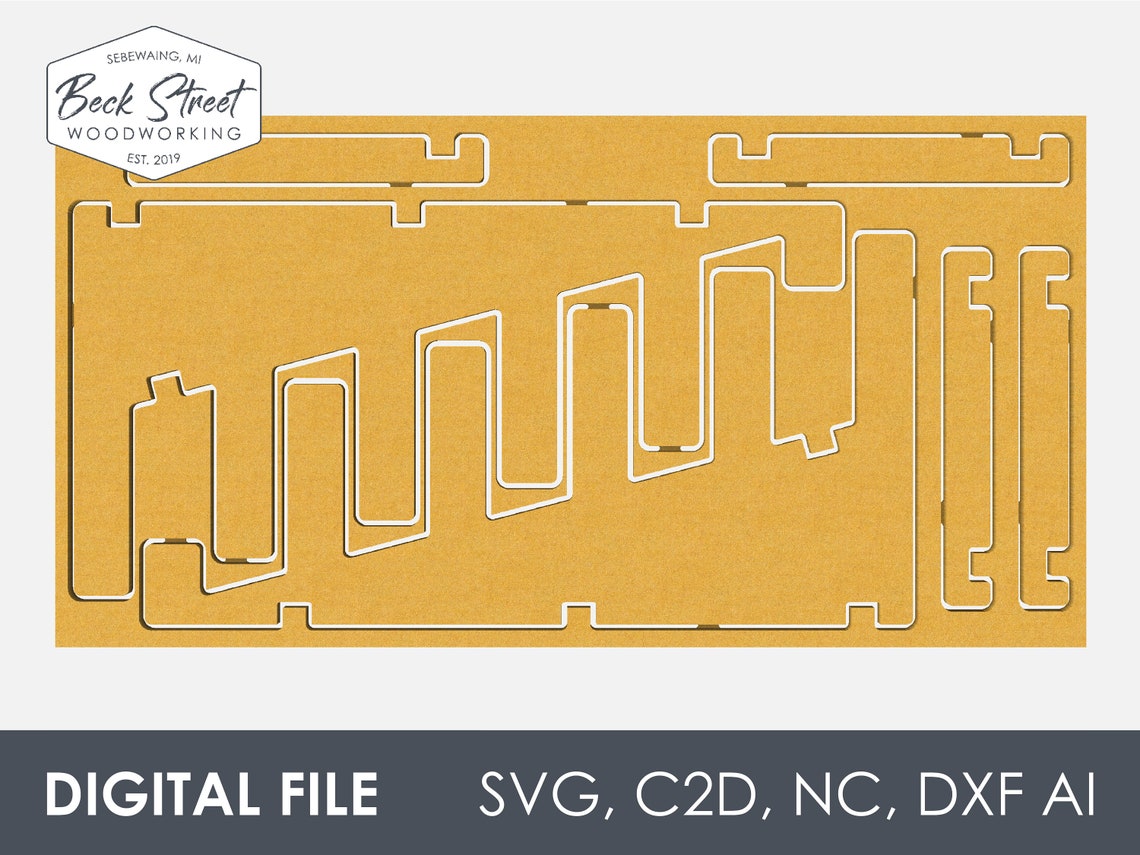 Cutting Board Display Stand Digital File Bundle CNC Digital - Etsy