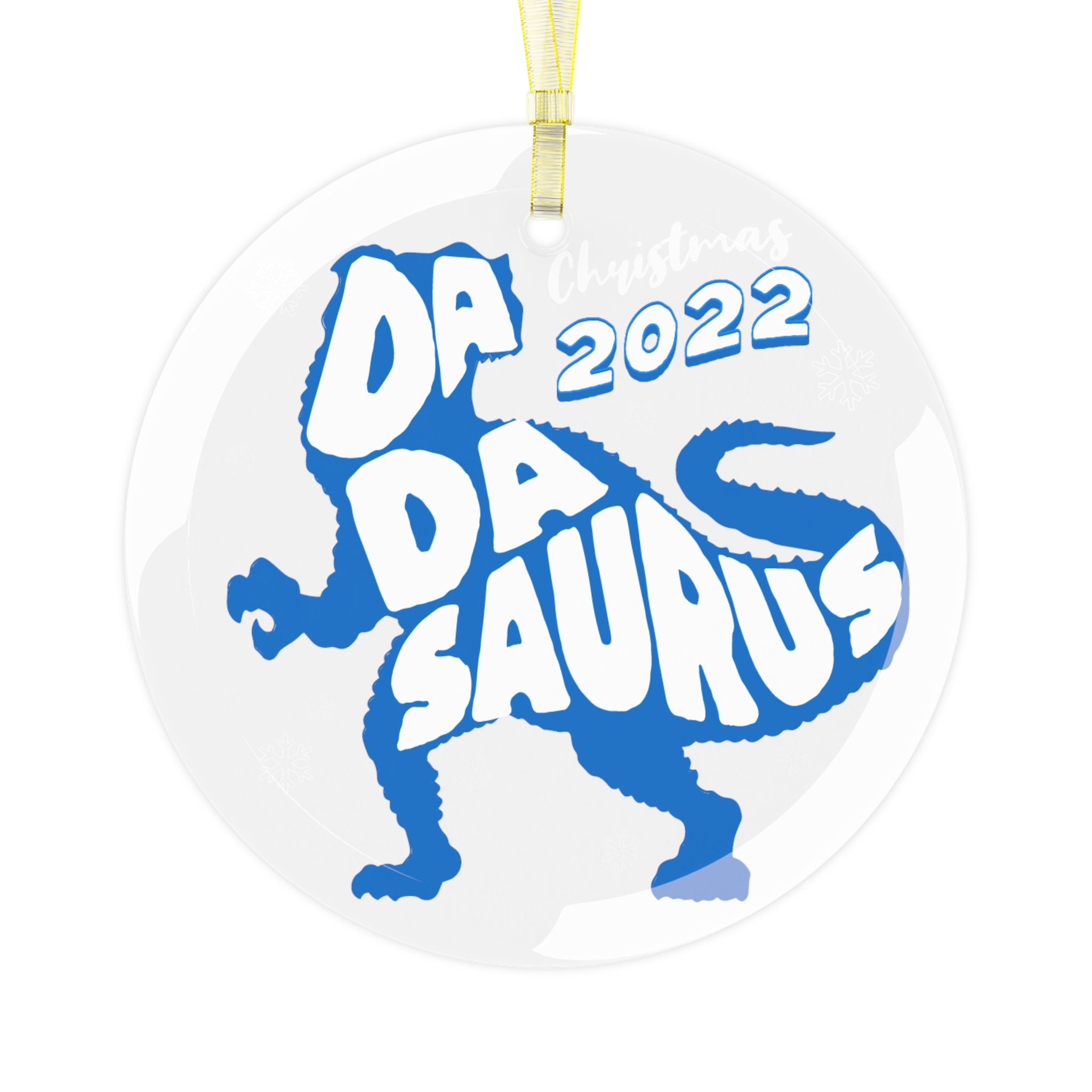 Dadasaurus Mama-saurus Dinosaur T-rex 2022 Family Christmas - Etsy