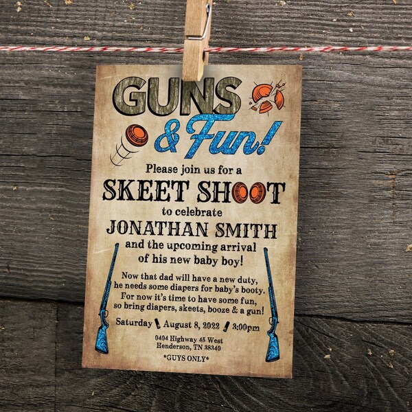 Diaper Party Flyer - Etsy