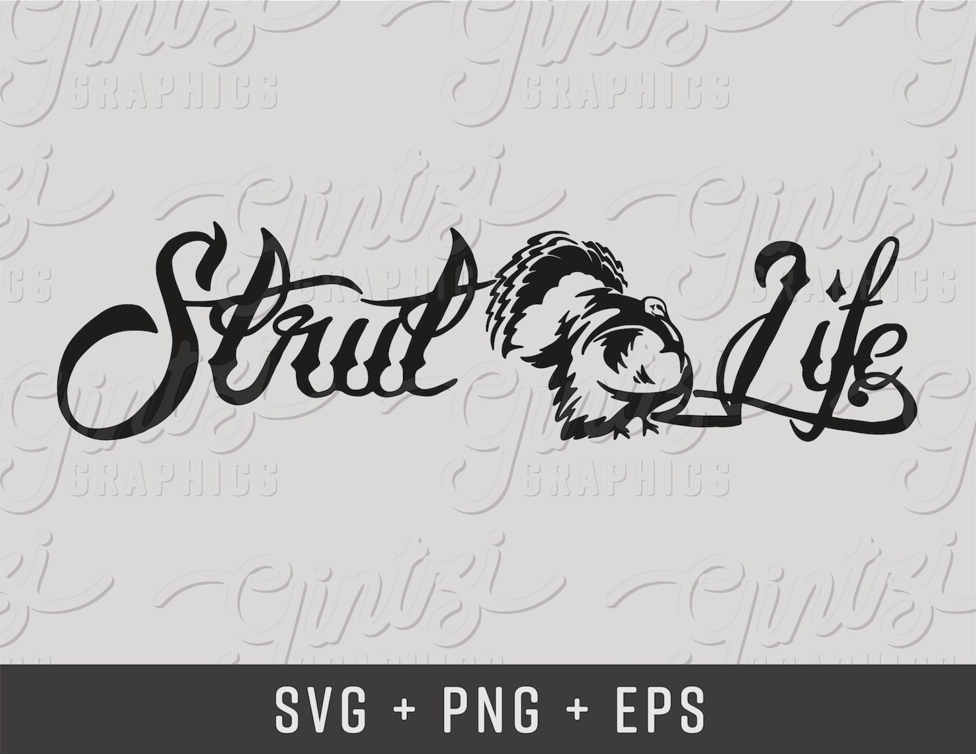 Strut Life Turkey Hunting Hunting Svg Turkey Hunting Svg - Etsy
