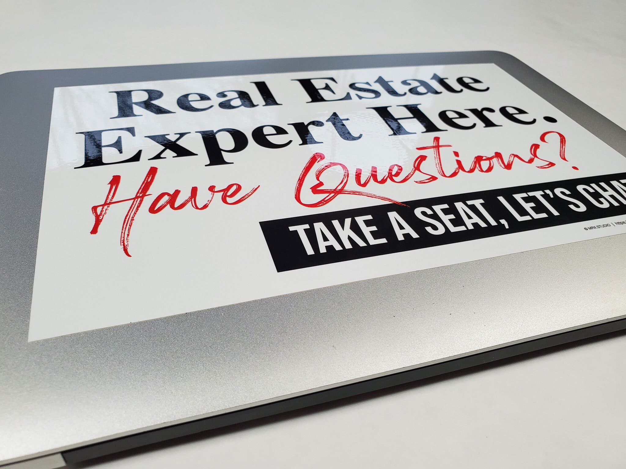 Real Estate Expert Laptop Sticker - Etsy India