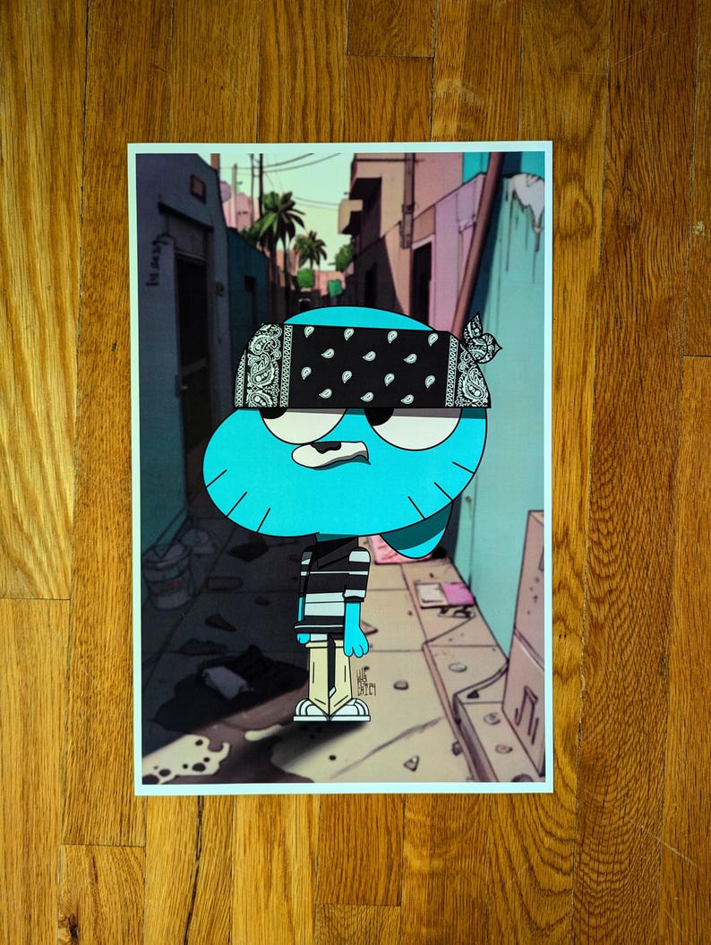The Amazing World of Gumball Posters - Etsy